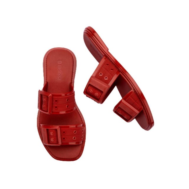 CHINELO MELISSA LADYLIKE SLIDE AD 37800 - Vermelho | Netshoes
