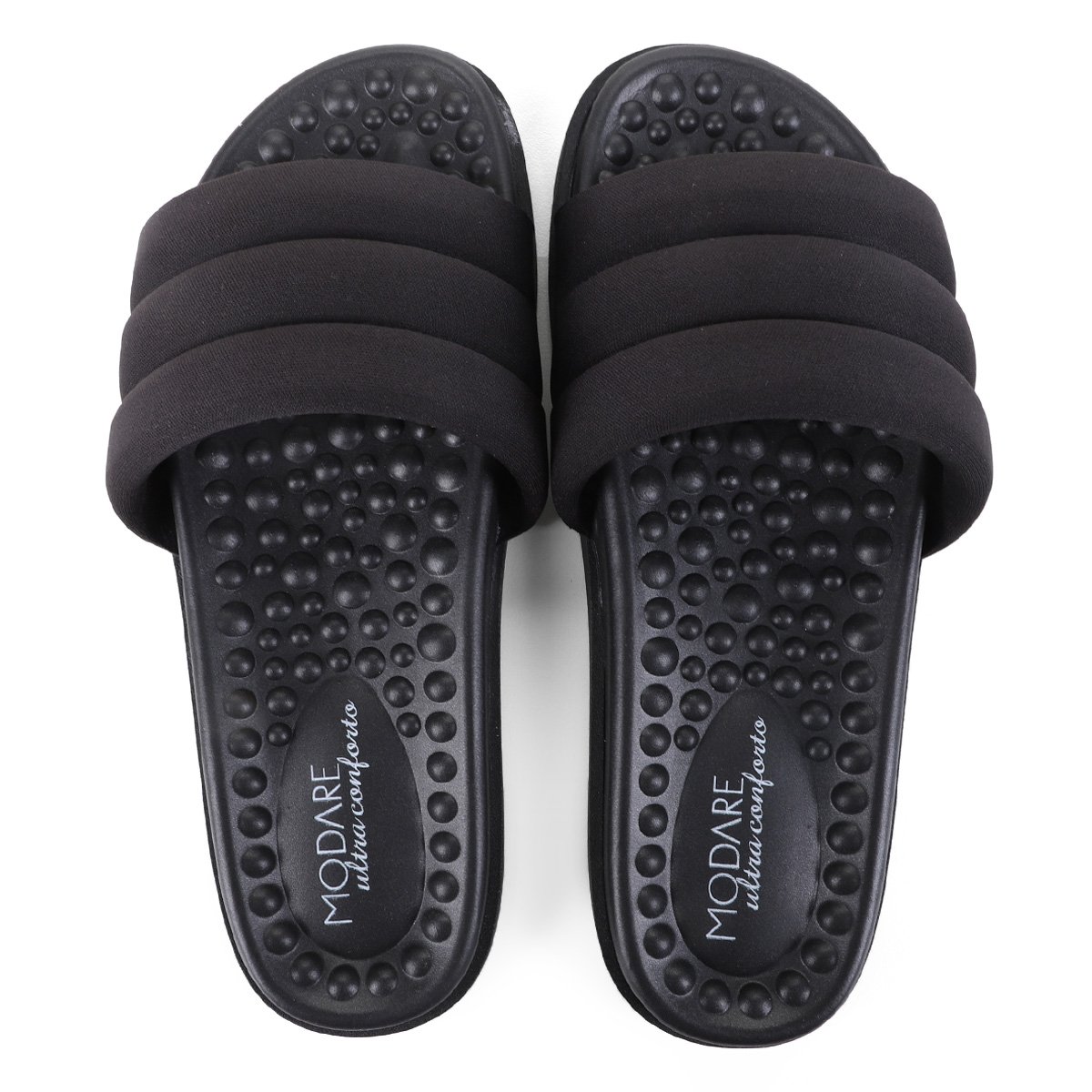 Chinelo Modare Slide Feminino - Preto | Netshoes