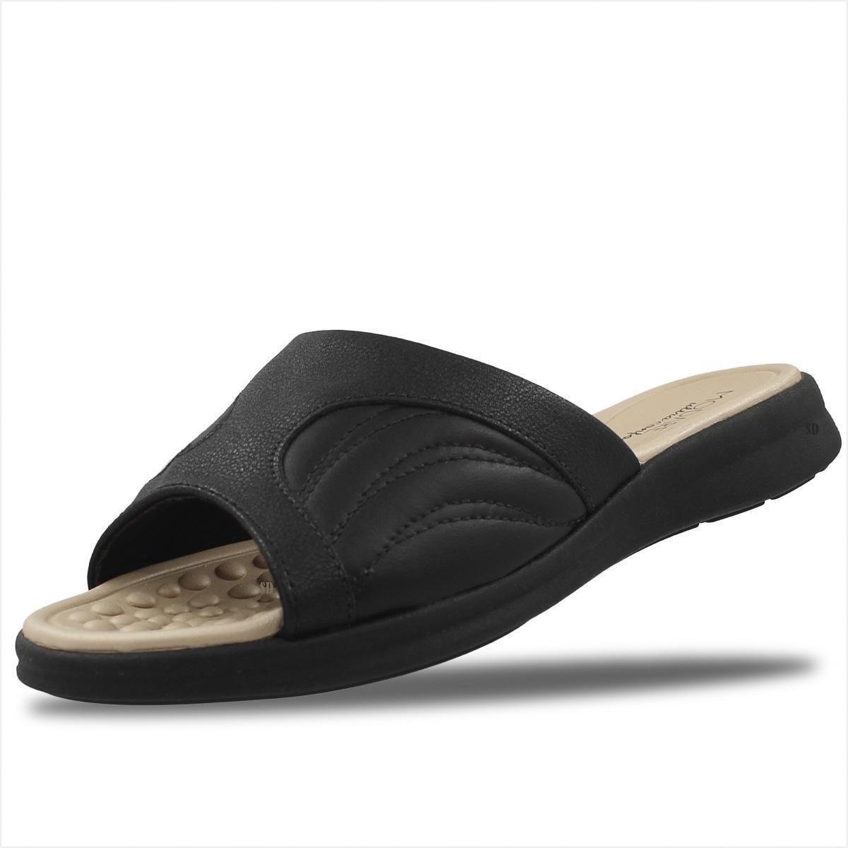 Chinelo Modare Ultra Confort Feminino - Preto | Netshoes