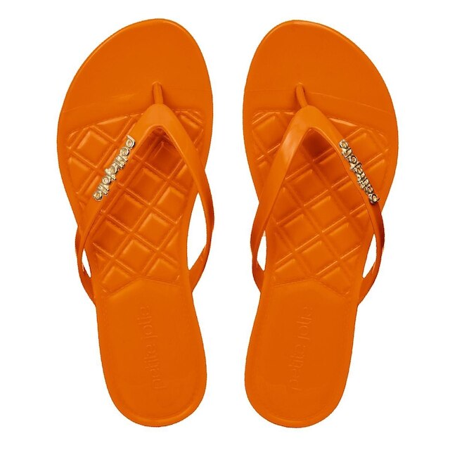 Chinelo Petite Jolie Express Ii - Laranja Escuro | Netshoes