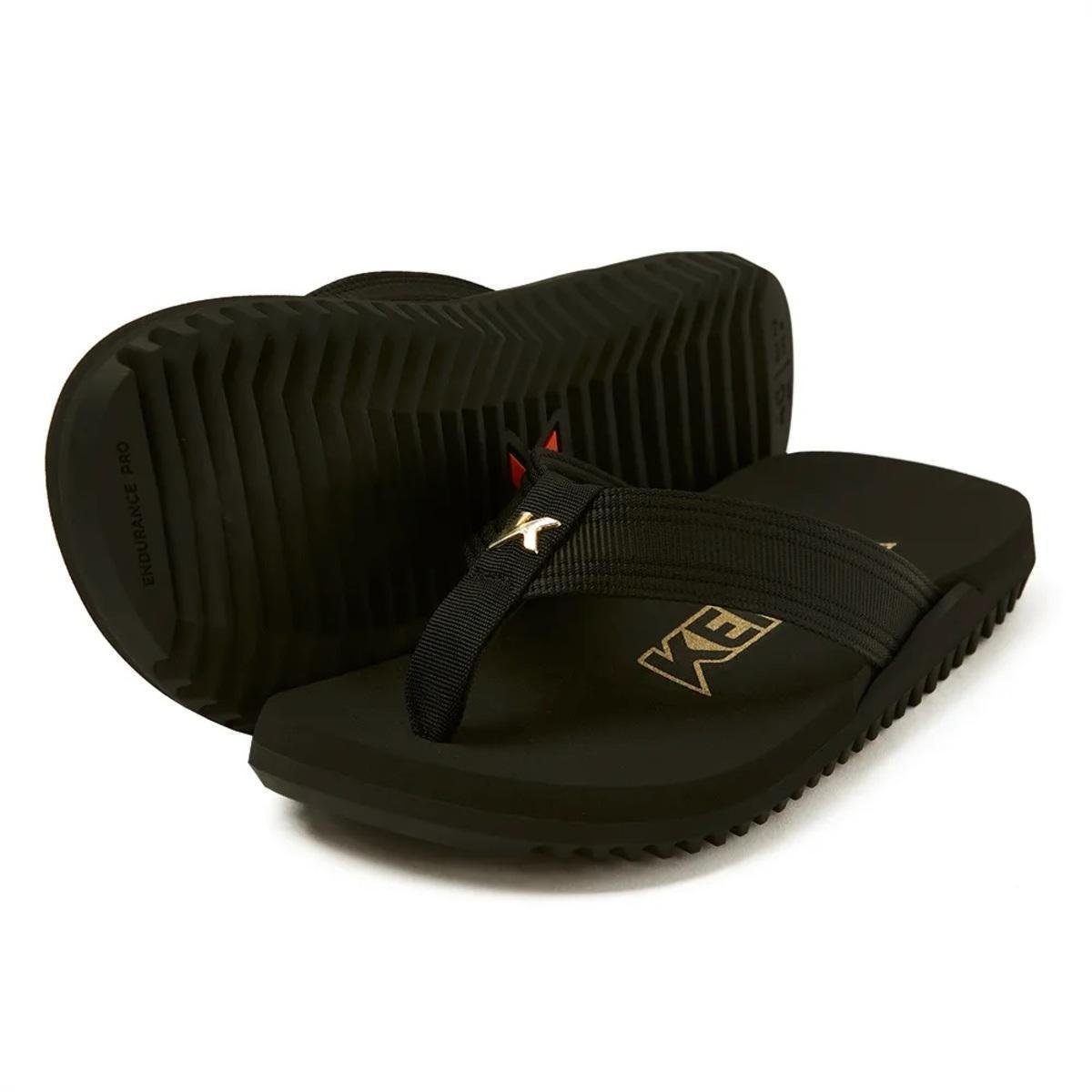 Chinelo Sandália Kenner Nk6 Pro Line Masculino - Preto | Netshoes