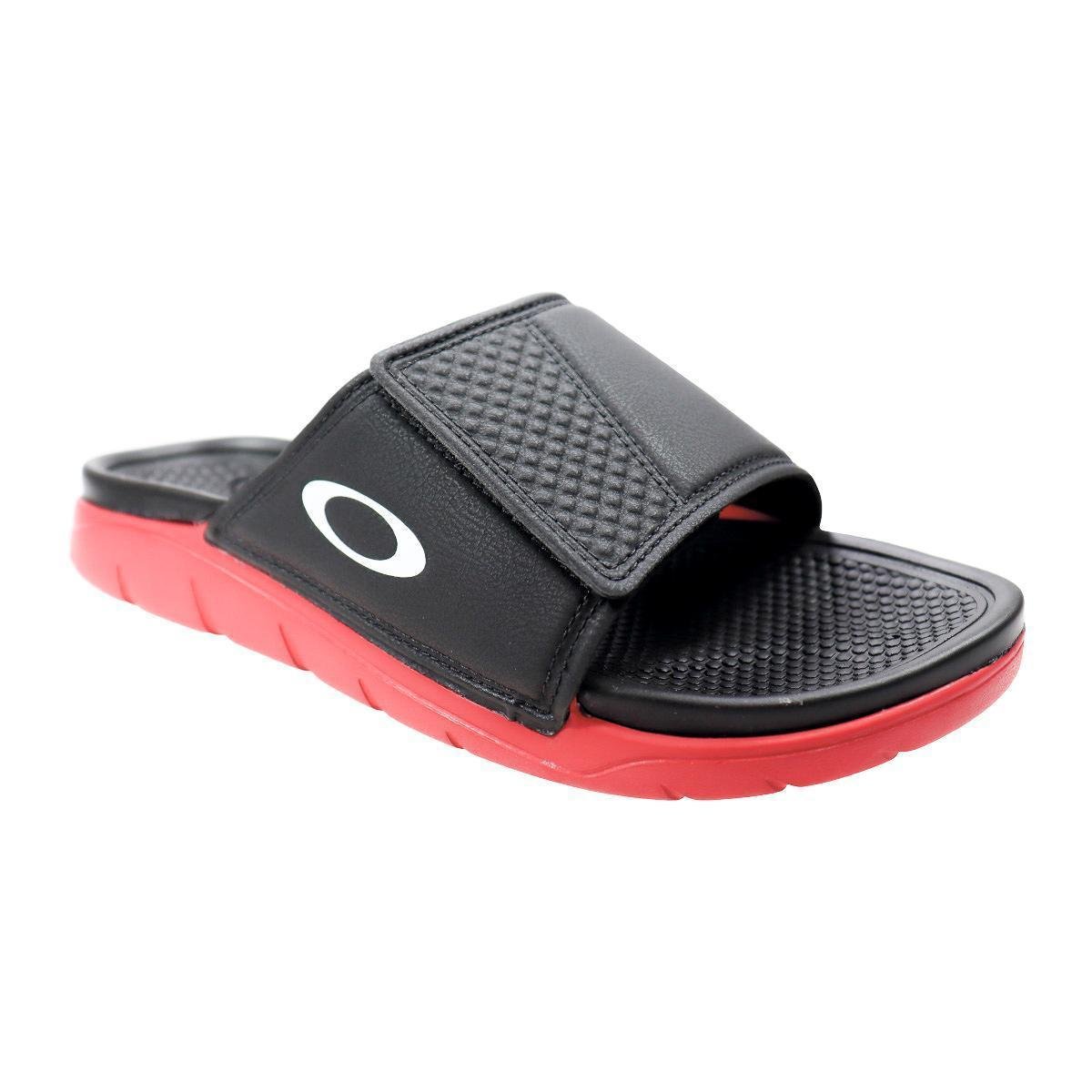Chinelo Sandalia Slide Oakley Break - Preto | Netshoes