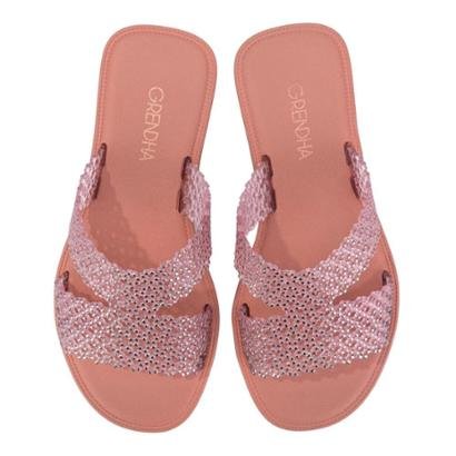 CHINELO SLIDE FEMININO BURITI GRENDHA 18673 - M - Nude | Netshoes