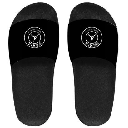 Chinelo Slide PSG Paris Saint Germain Laquilla - Preto | Netshoes