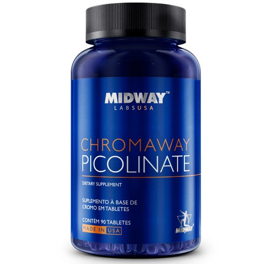 Chromaway Picolinate 90 Tabs - Midway - Natural | Netshoes