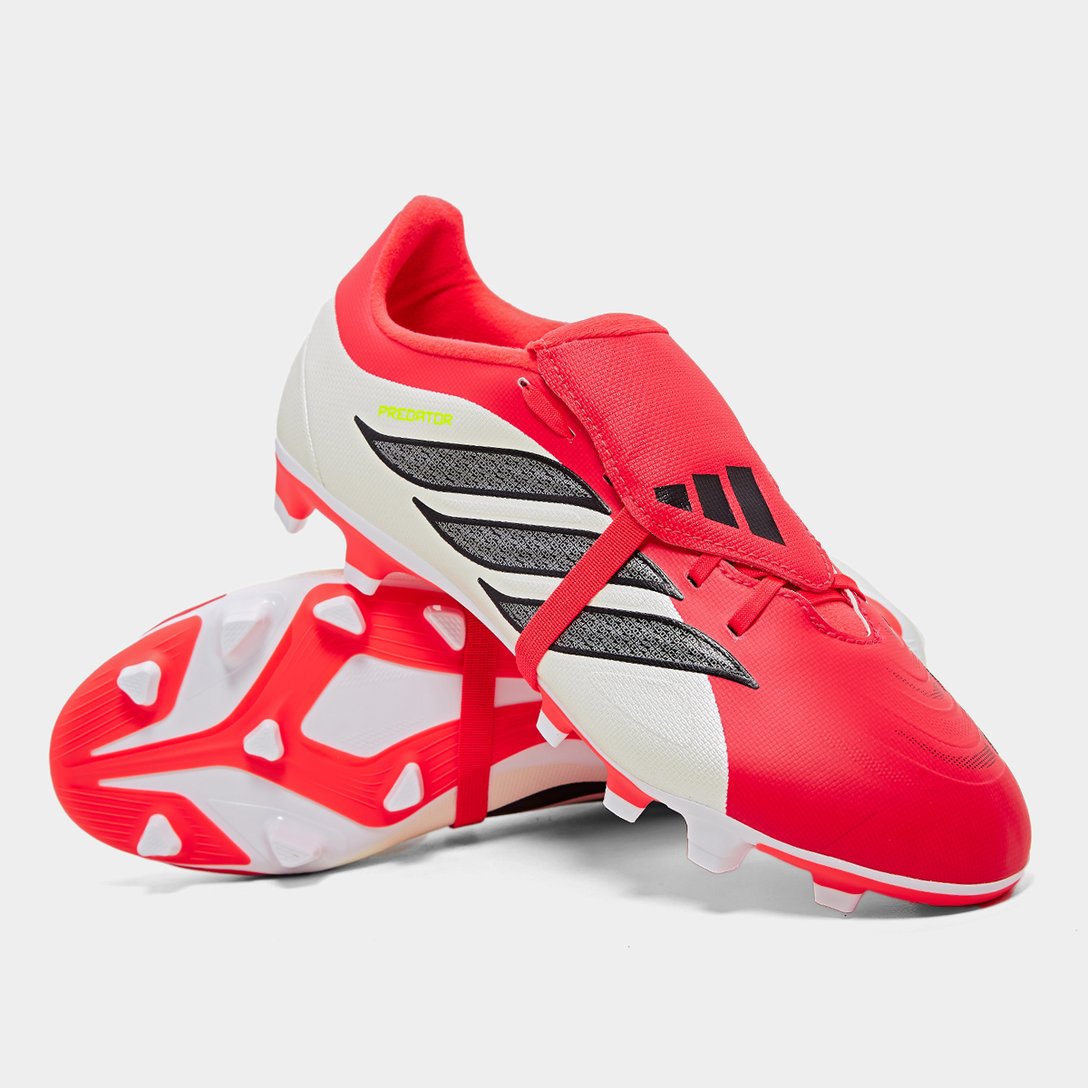 Chuteira Campo Adidas Predator Club LIN Unissex - Preto | Netshoes