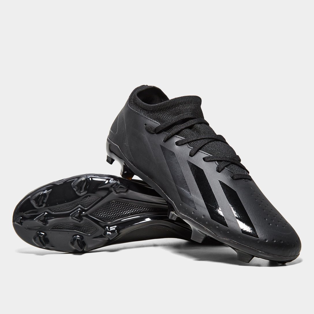 Chuteira Campo Adidas X Crazyfast P3 Unissex - Exclusiva - Preto | Netshoes