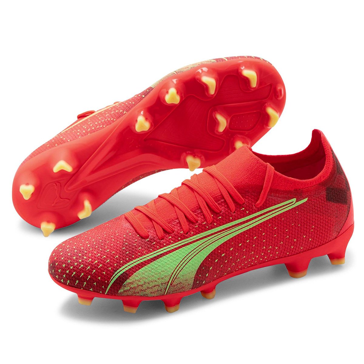 Chuteira Campo Puma Ultra Match Unissex - Preto | Netshoes