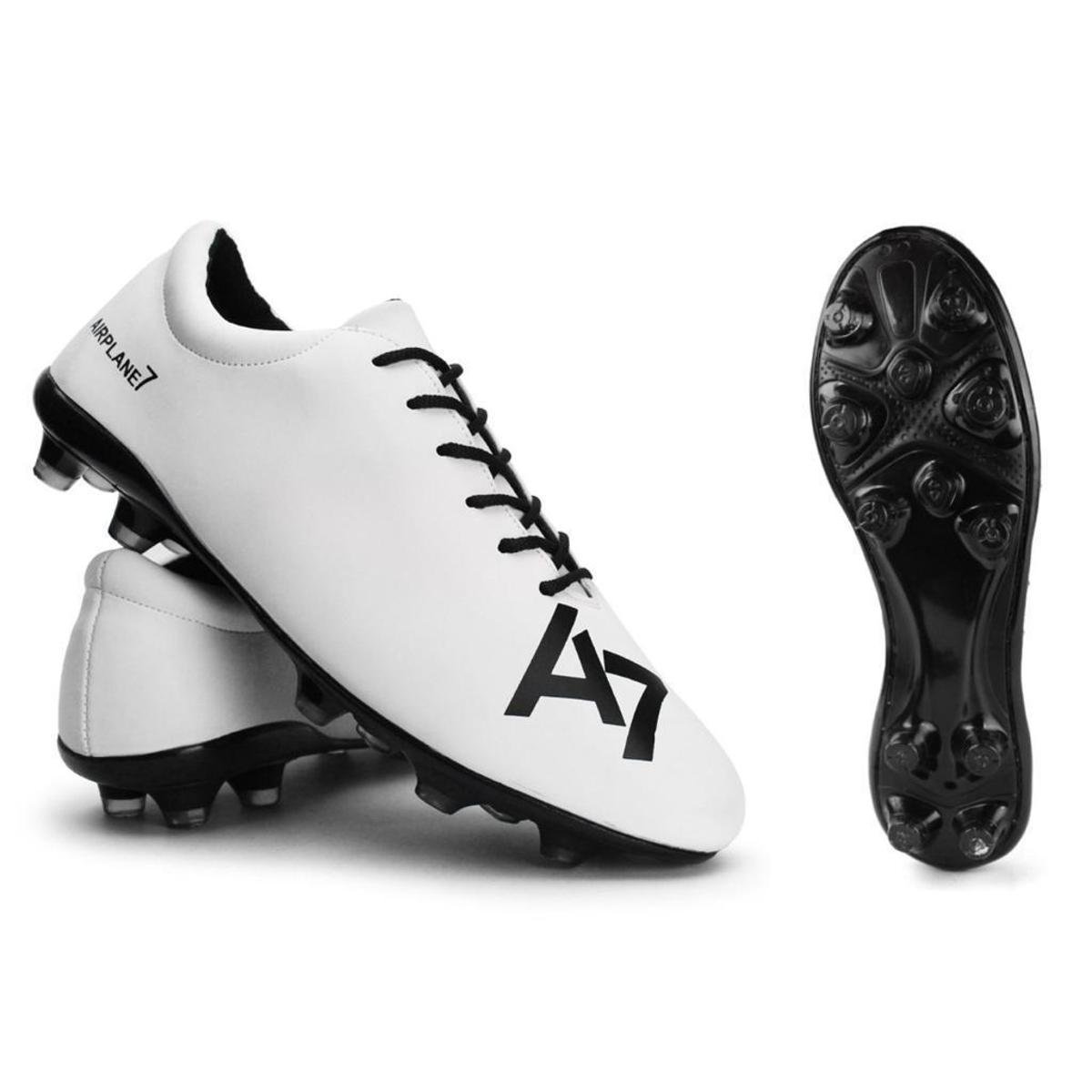 Chuteira De Campo Masculina A7 - Branco | Netshoes