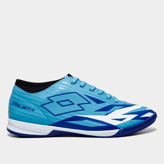 Chuteira Futsal Lotto Solista Unissex - Azul | Netshoes