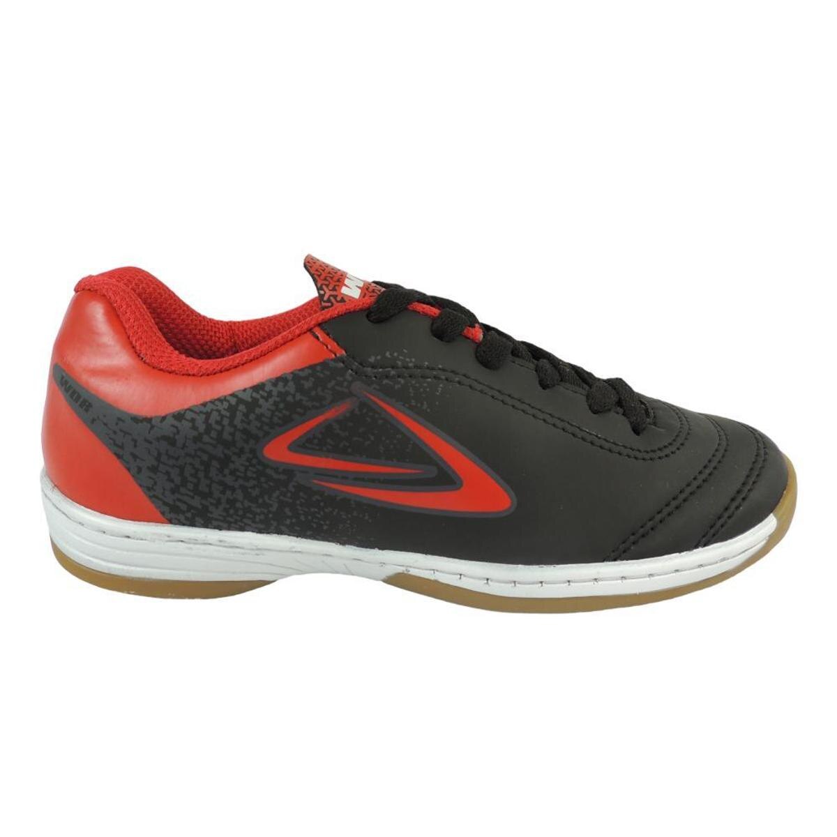 Chuteira Futsal Salão Quadra Infantil Wonder Mercurio - Vermelho | Netshoes