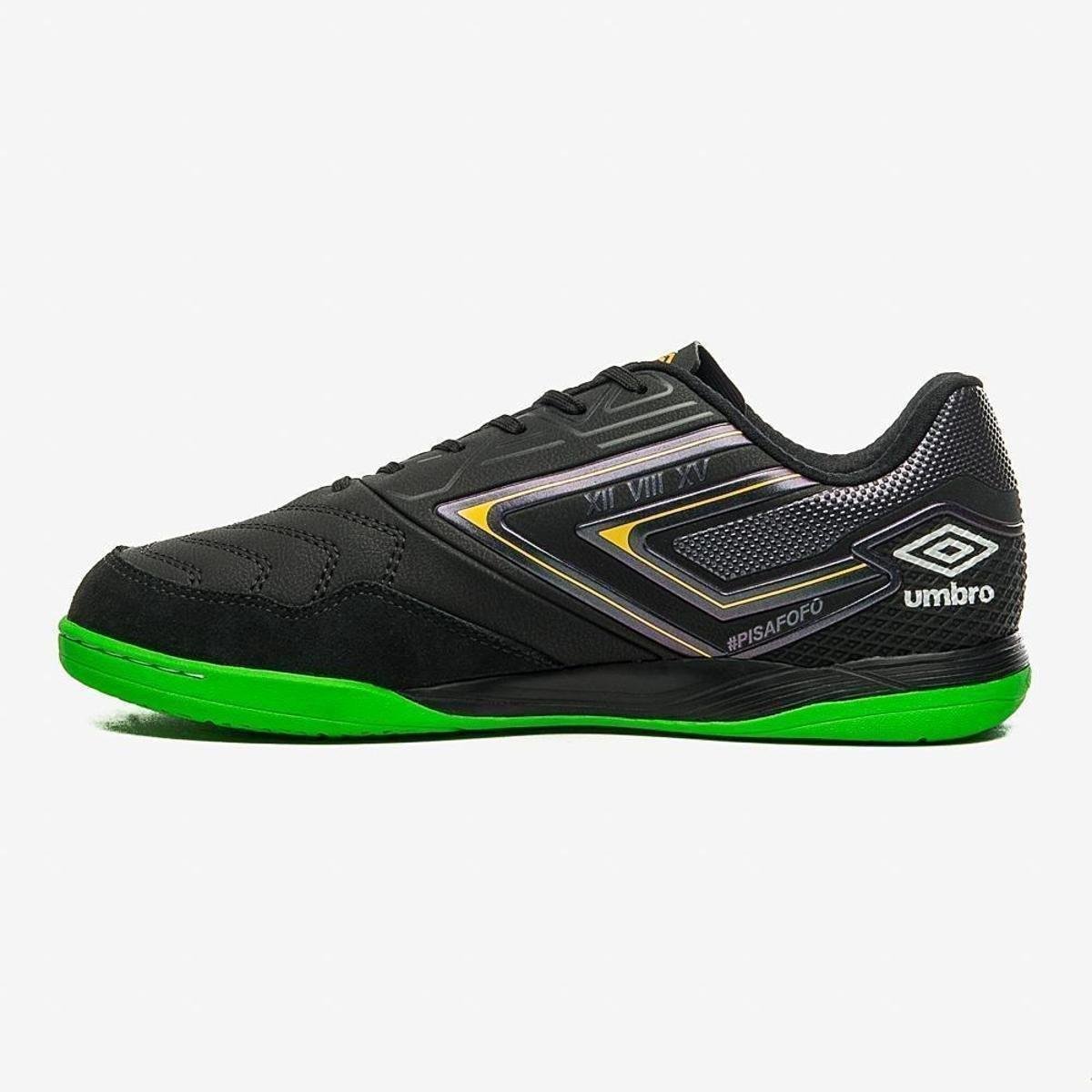 Chuteira Futsal Umbro Pro 5 Bump Club Brfutsal - Preto | Netshoes