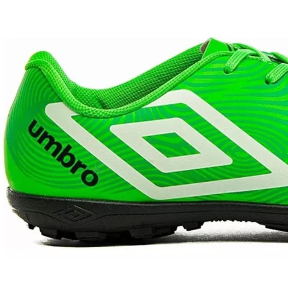 Chuteira Infantil Society Umbro Orbit Jr Meninos - Verde | Netshoes