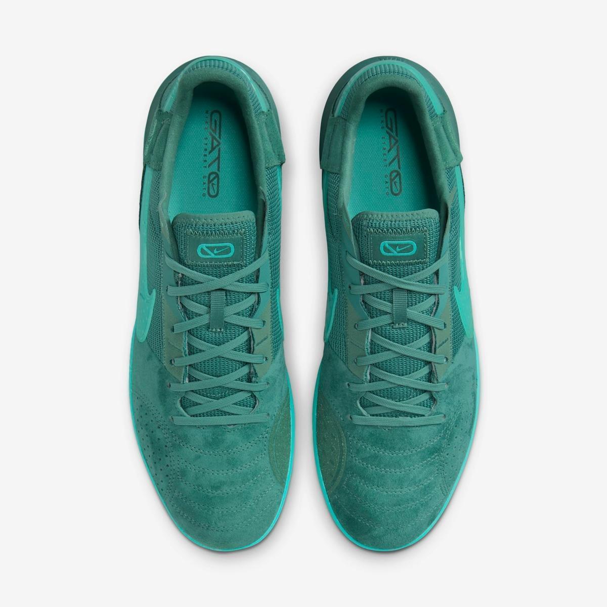 Chuteira Nike Street Gato Futsal - Verde | Netshoes