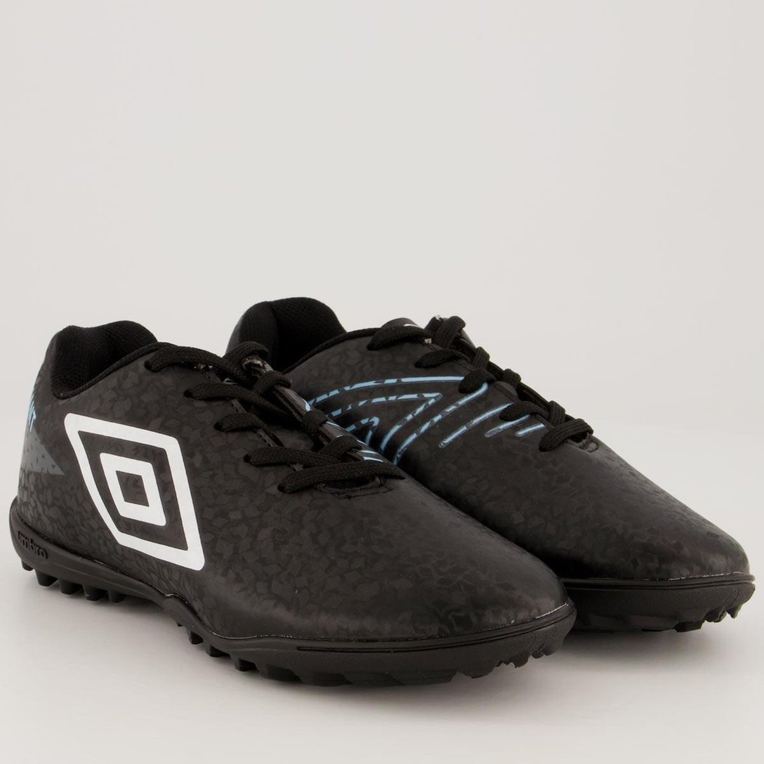 Chuteira Umbro Adamant Society Juvenil Preta e Branca - Preto | Netshoes