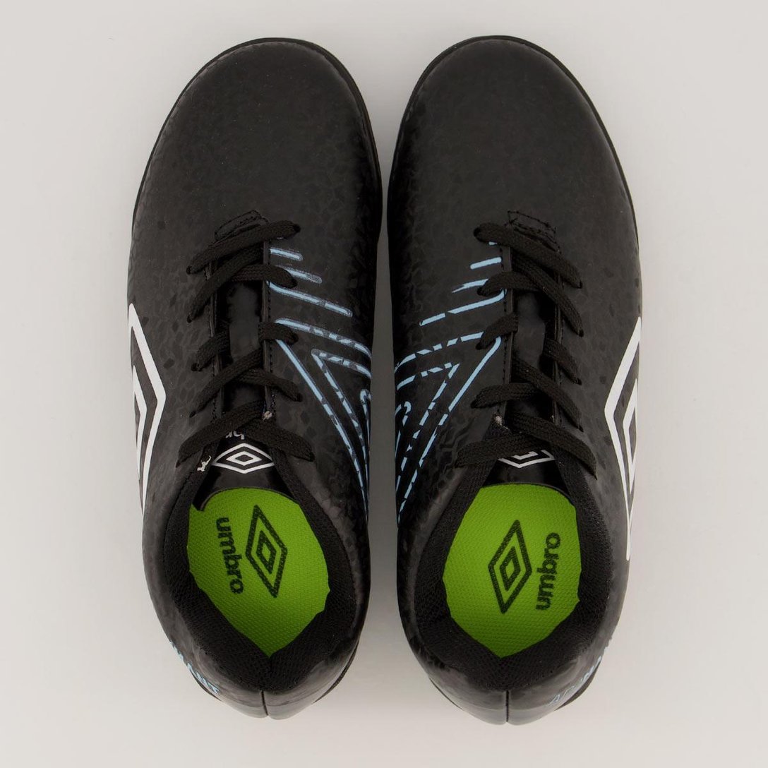 Chuteira Umbro Adamant Society Juvenil Preta e Branca - Preto | Netshoes