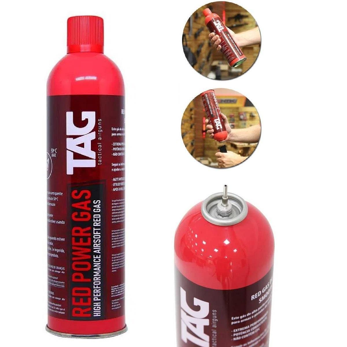 Cilindro Green Gas Red Taikoon Ntk 270g 1000ml - Vermelho | Netshoes