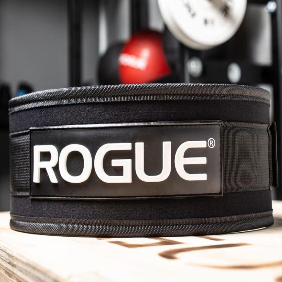 Cinto Cinturão Lombar Rogue Nylon 4 Cross Training Academia Proteção ...
