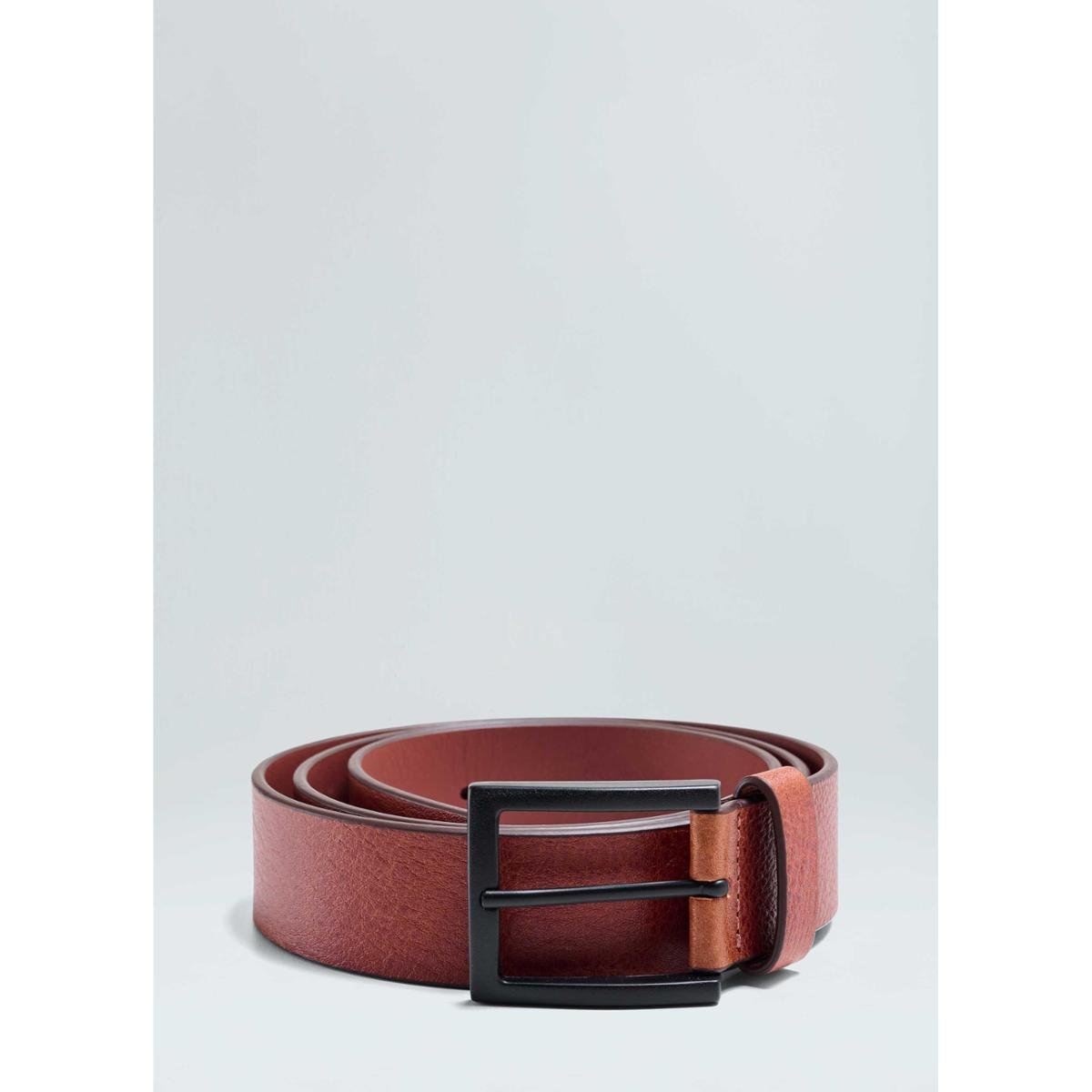 Cinto masc e leather - Marrom | Netshoes