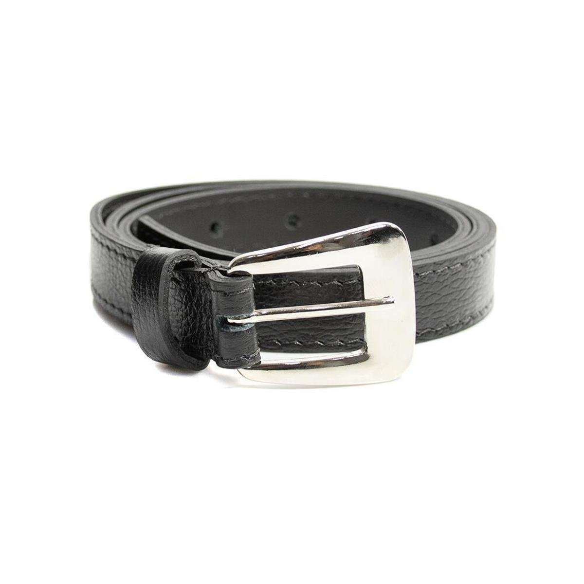 Cinto Pattini em Couro Preto G - Preto | Netshoes