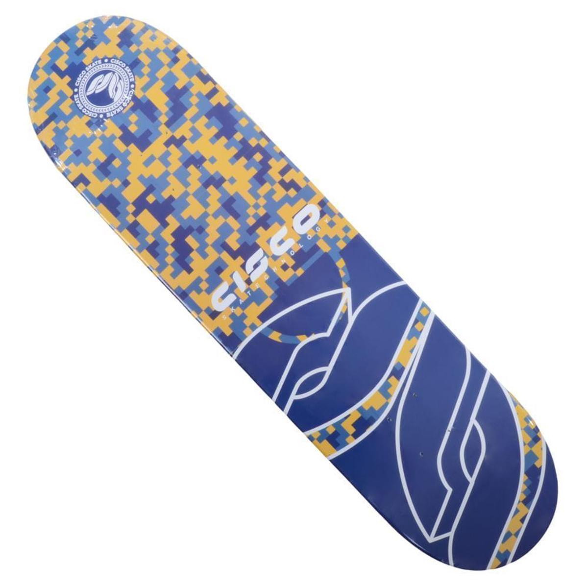 Cisco Shape Cisco Serie Pixels Blue/Yellow 8.125 - Azul | Netshoes