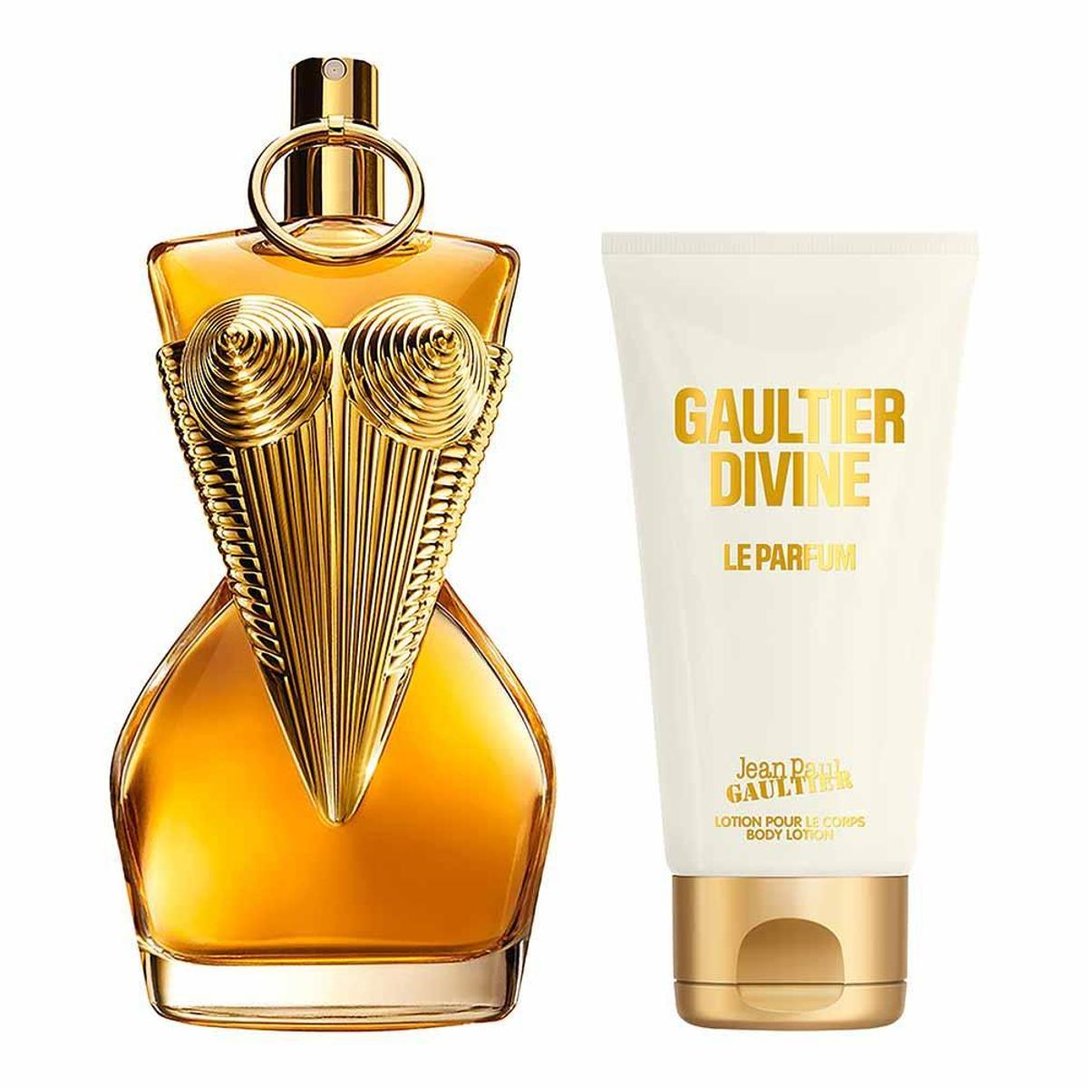 Coffret Jean Paul Gaultier Kit - Perfume Divine + Creme Corporal Kit ...