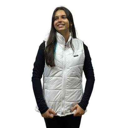 Colete Bobojaco Gola Alta Sem Capuz- Vida Marinha - Branco | Netshoes