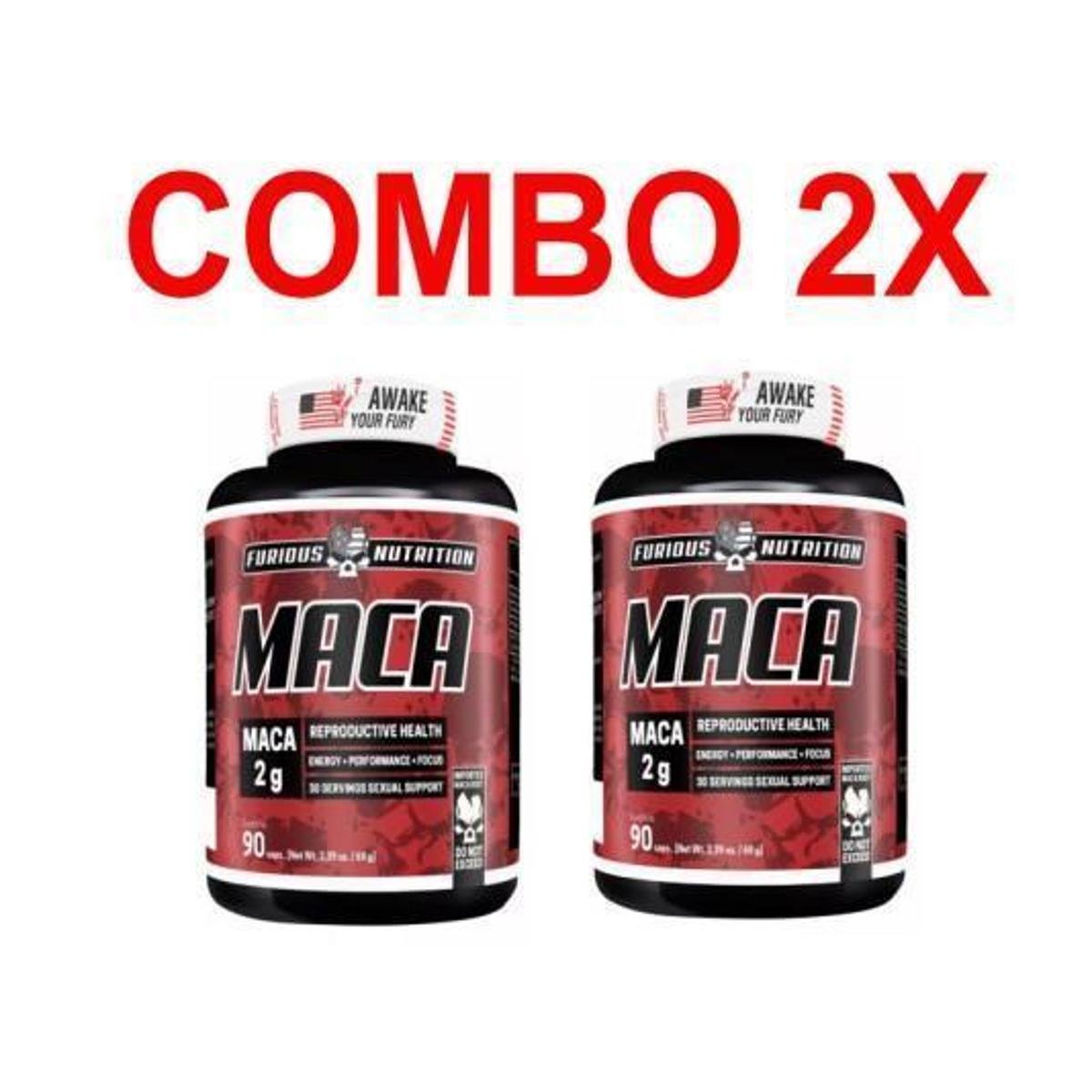 Combo 2x Maca Premium 2000mg - 90 Cáps. Fórmula Importada - undefined ...
