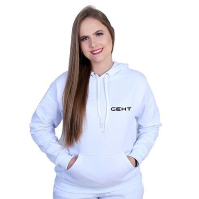 Conjunto Moletom Feminino Ceht Blusa E Calça Peluciado Academia ...