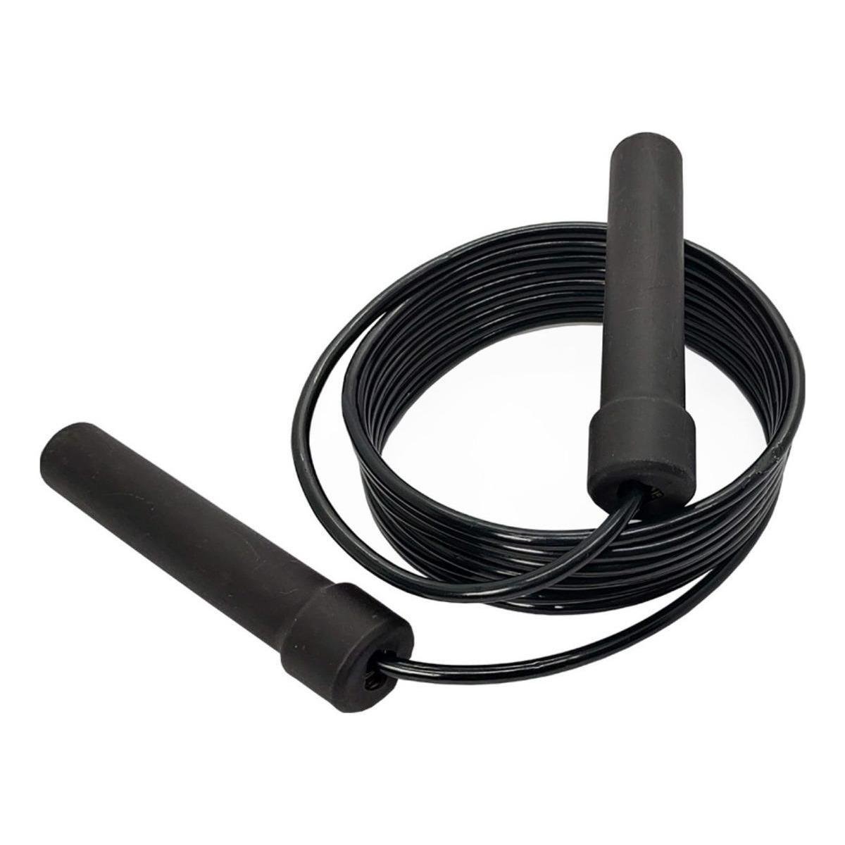 Corda Pular Ajustável Peso Leve Campeã De Vendas - Preto | Netshoes