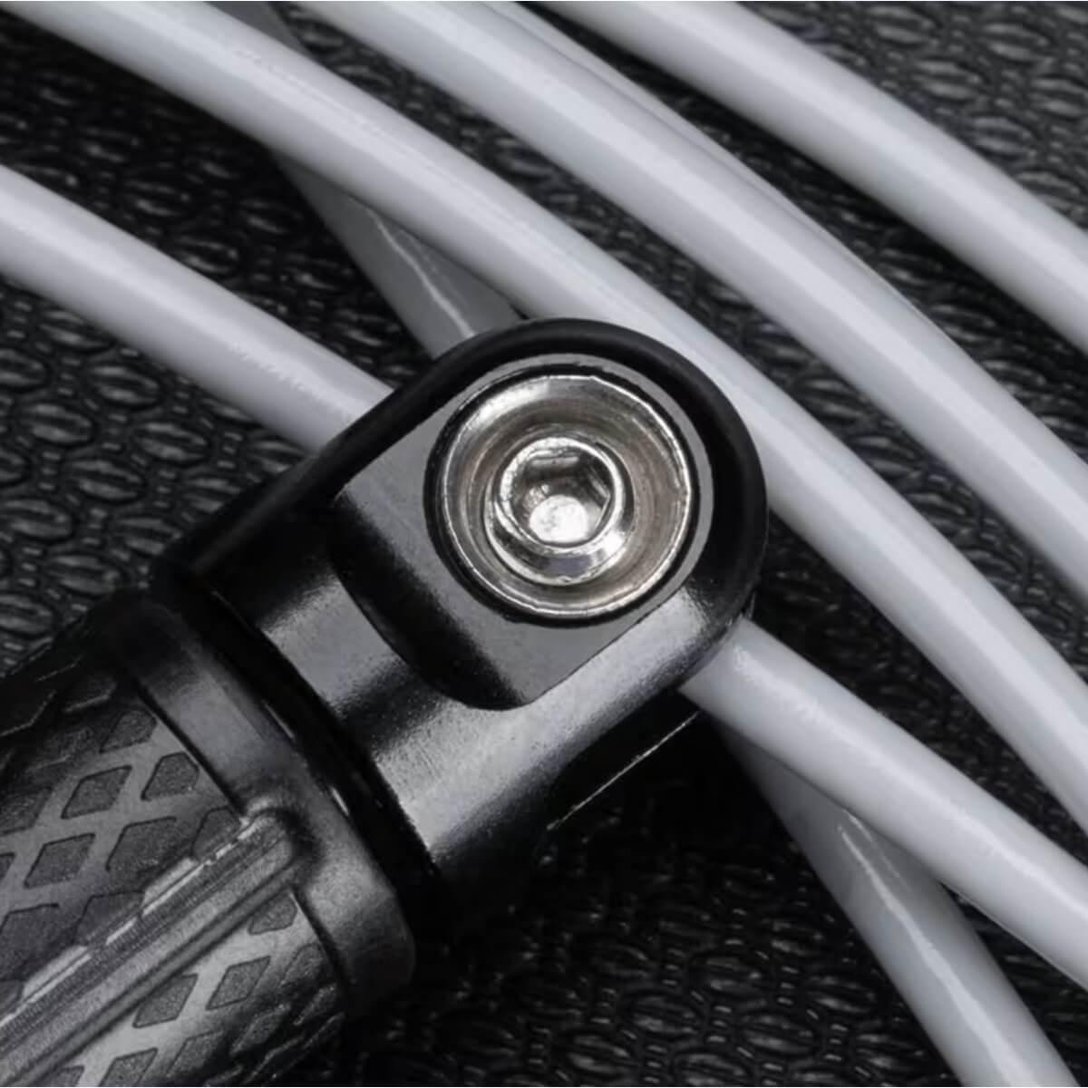 Corda Speed Rope SR-1F Froning 3.0 - Rogue - Preto+Cinza | Netshoes