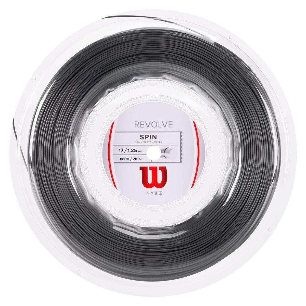Corda Wilson Revolve 17l 1.25mm Preta - Rolo com 200 metros - Preto ...