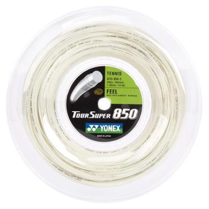 Corda Yonex Tour Super 850 Pro 16L 1.30mm Branca - Rolo com 200 metros ...