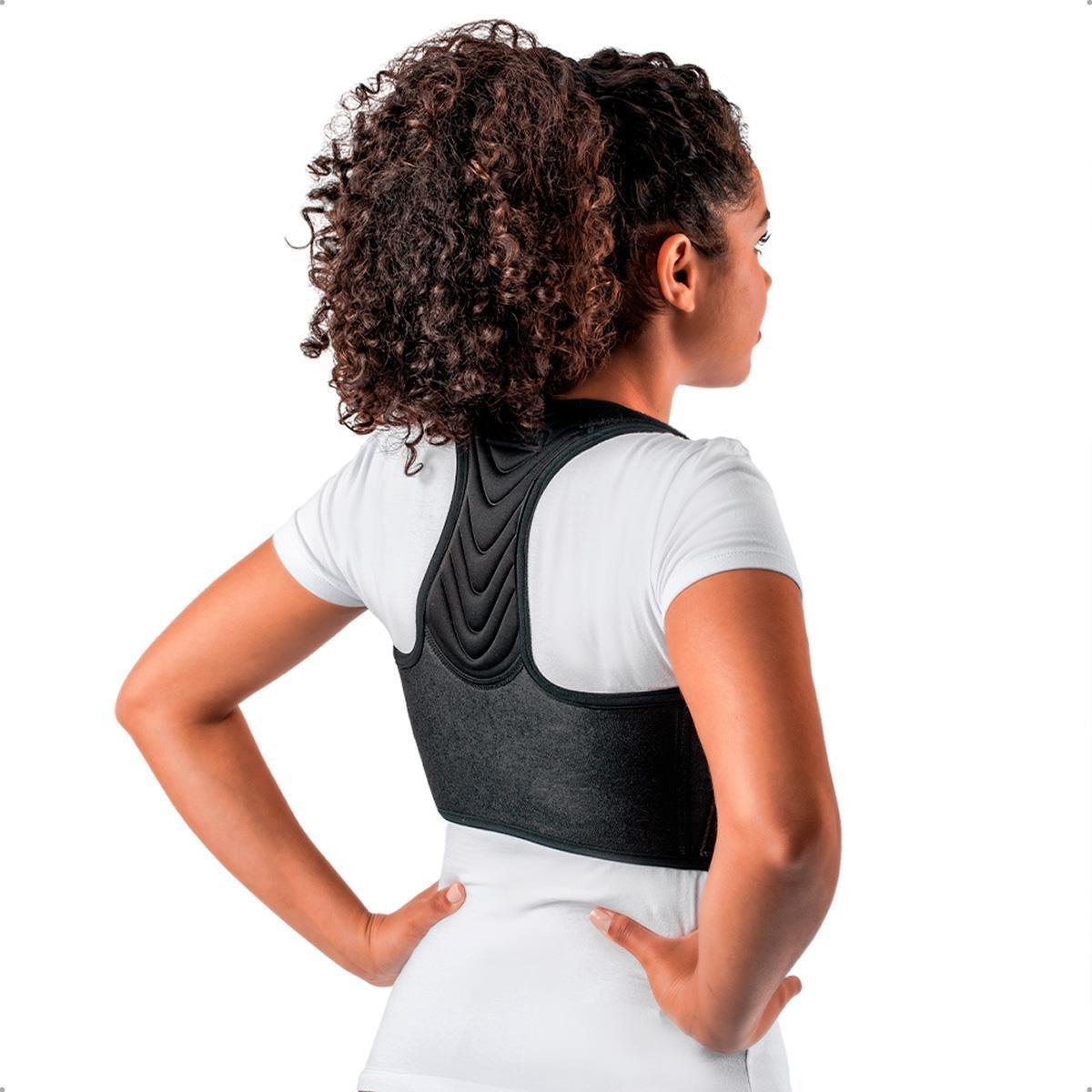 Corretor Postural Hidrolight Boost OR1452 Preto - Adulto Unissex ...