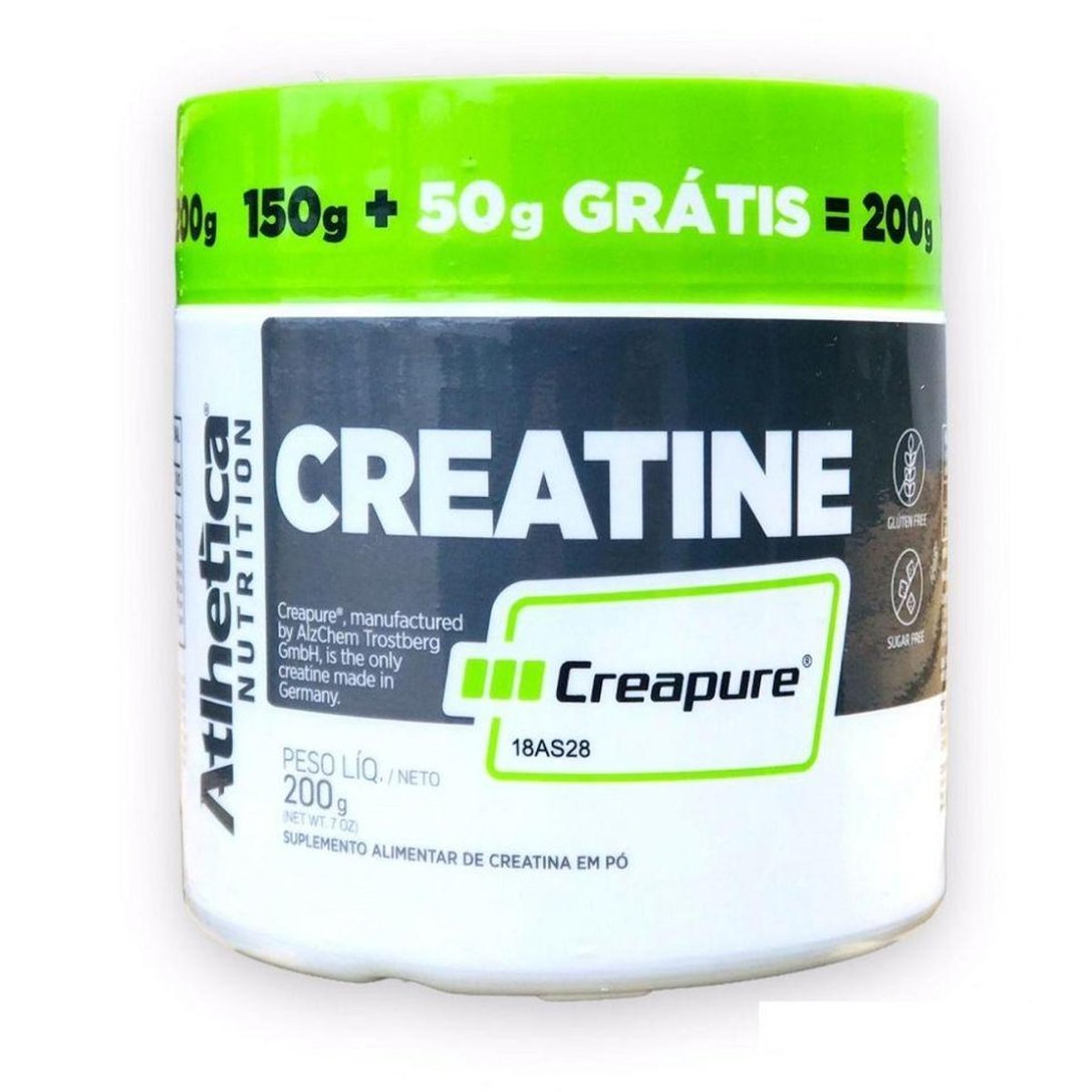Creatina Creapure (200g) - Atlhetica Nutrition - Natural | Netshoes