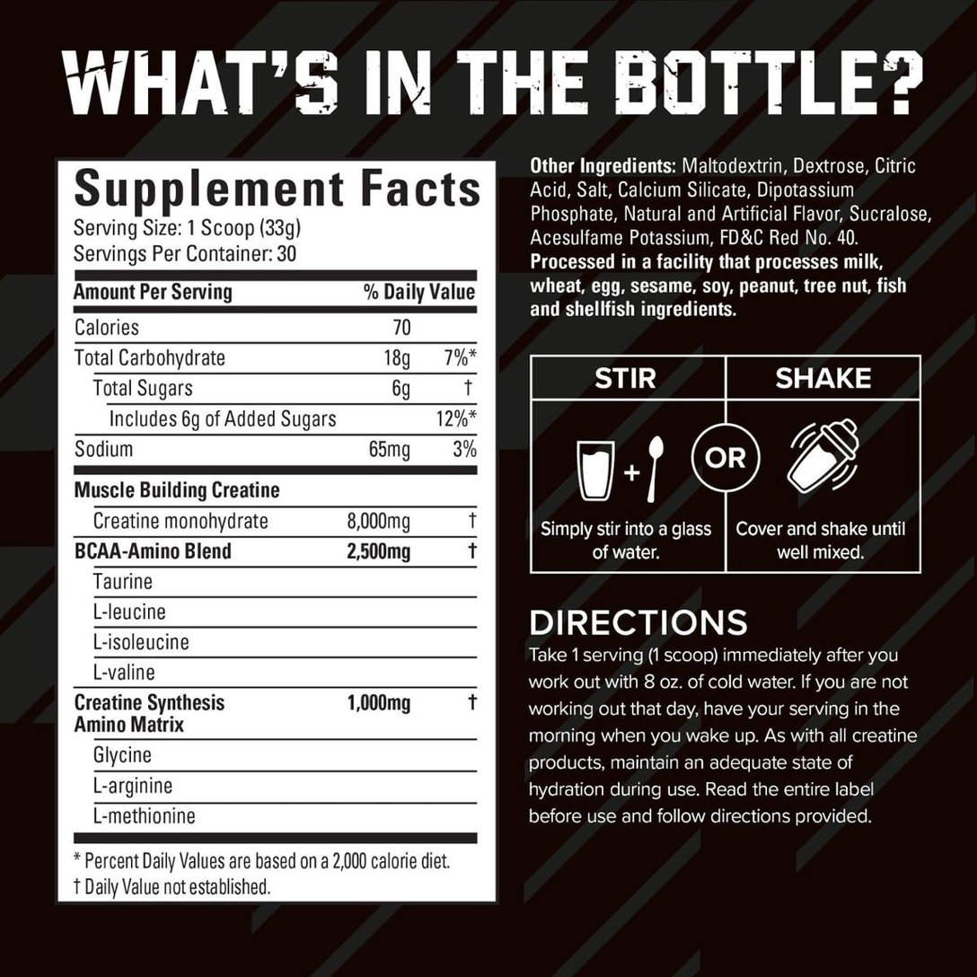 Creatina Em Pó Six Star Creatine X3 Fruit Punch 30 Porções - undefined ...