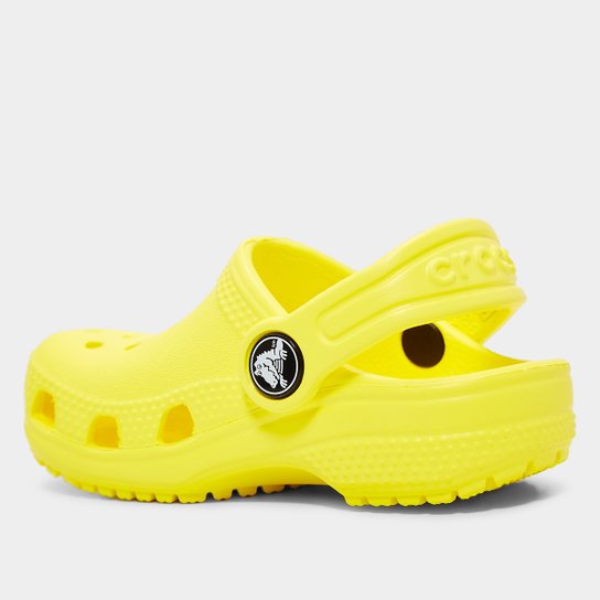 Crocs Classic Clog T Menino - Amarelo | Netshoes
