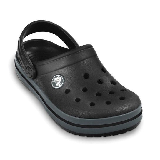 Crocs crocband clog kids black/graphite - Preto | Netshoes