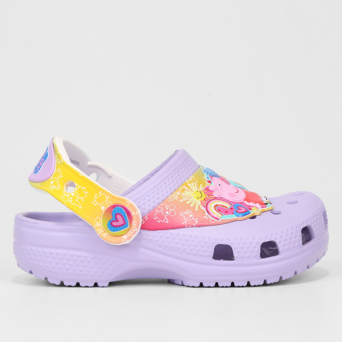 Crocs Infantil Peppa Pig Menina - Lilás | Netshoes