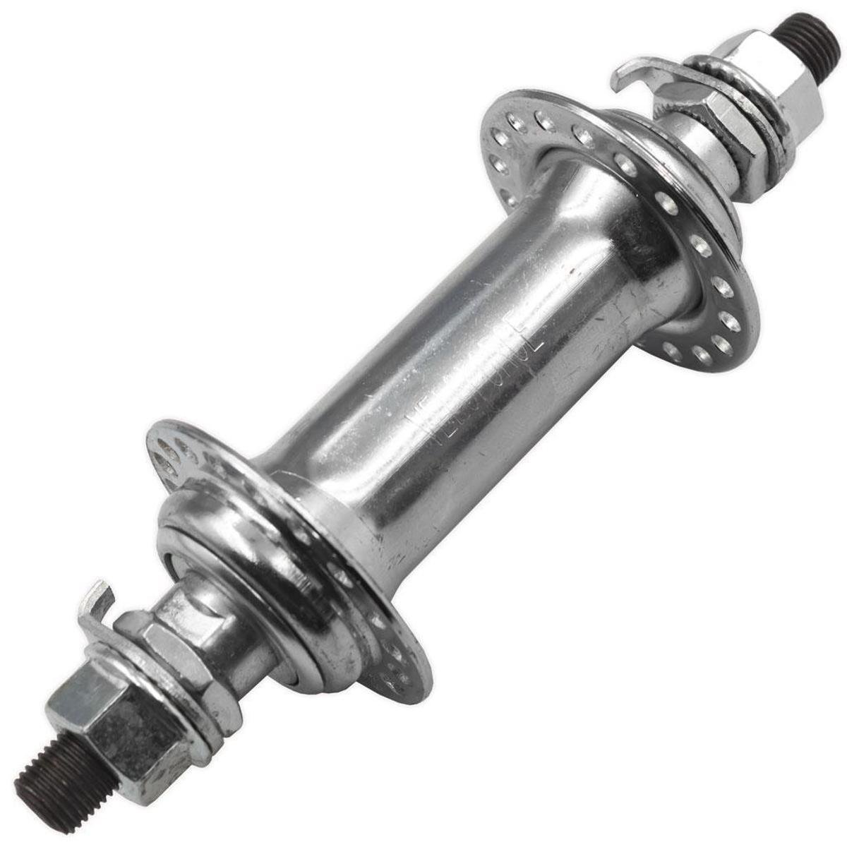 Cubo Dianteiro Com Esferas 36 Furos Aço Para Bicicleta - Cromado | Netshoes