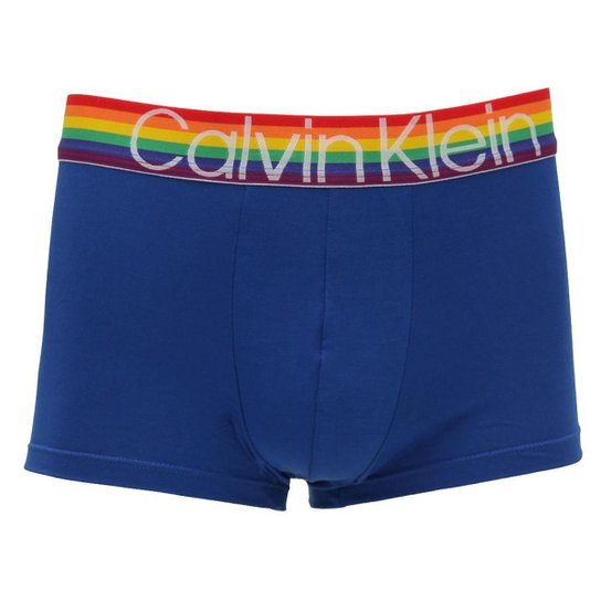 Cueca Boxer Low Rise Trunk Pride Modal Azul MAS1855 - Azul | Netshoes