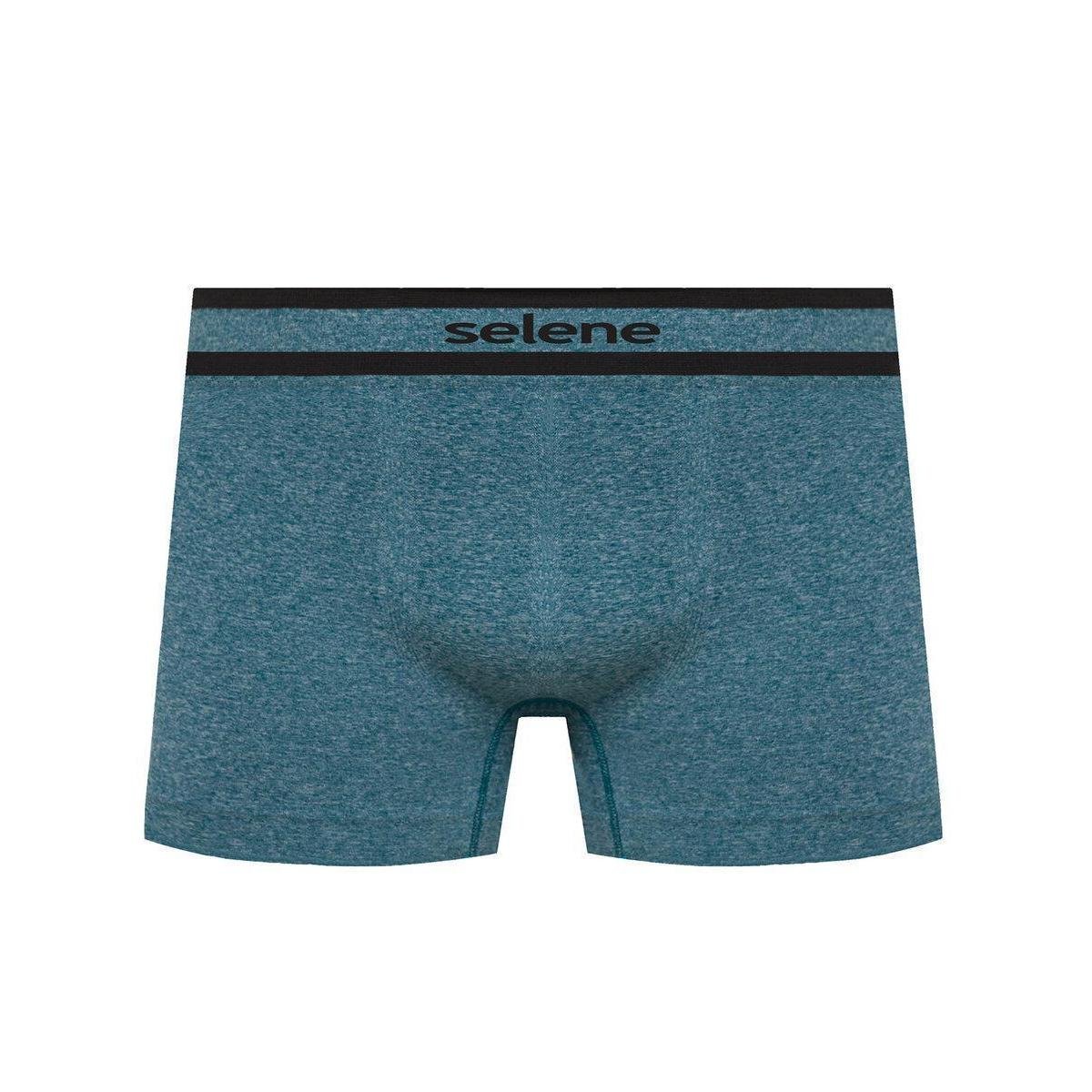 Cueca Boxer Selene 11072-004 Verde - Verde | Netshoes