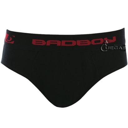 Cueca Infantil Bad Boy Slip Algodão - BB1.20 - Preto | Netshoes
