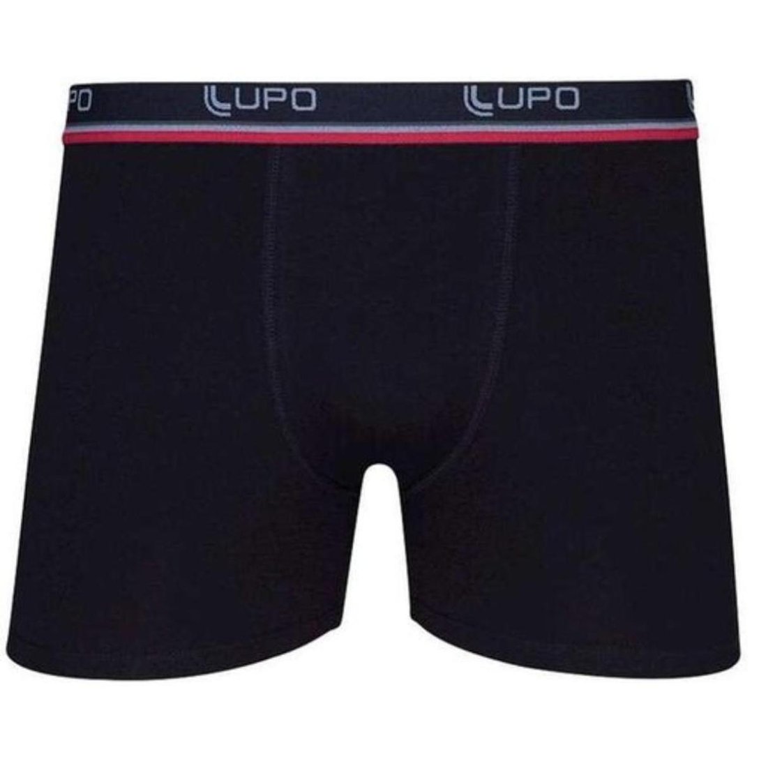 CUECA LUPO BOXER MASCULINO - Preto | Netshoes