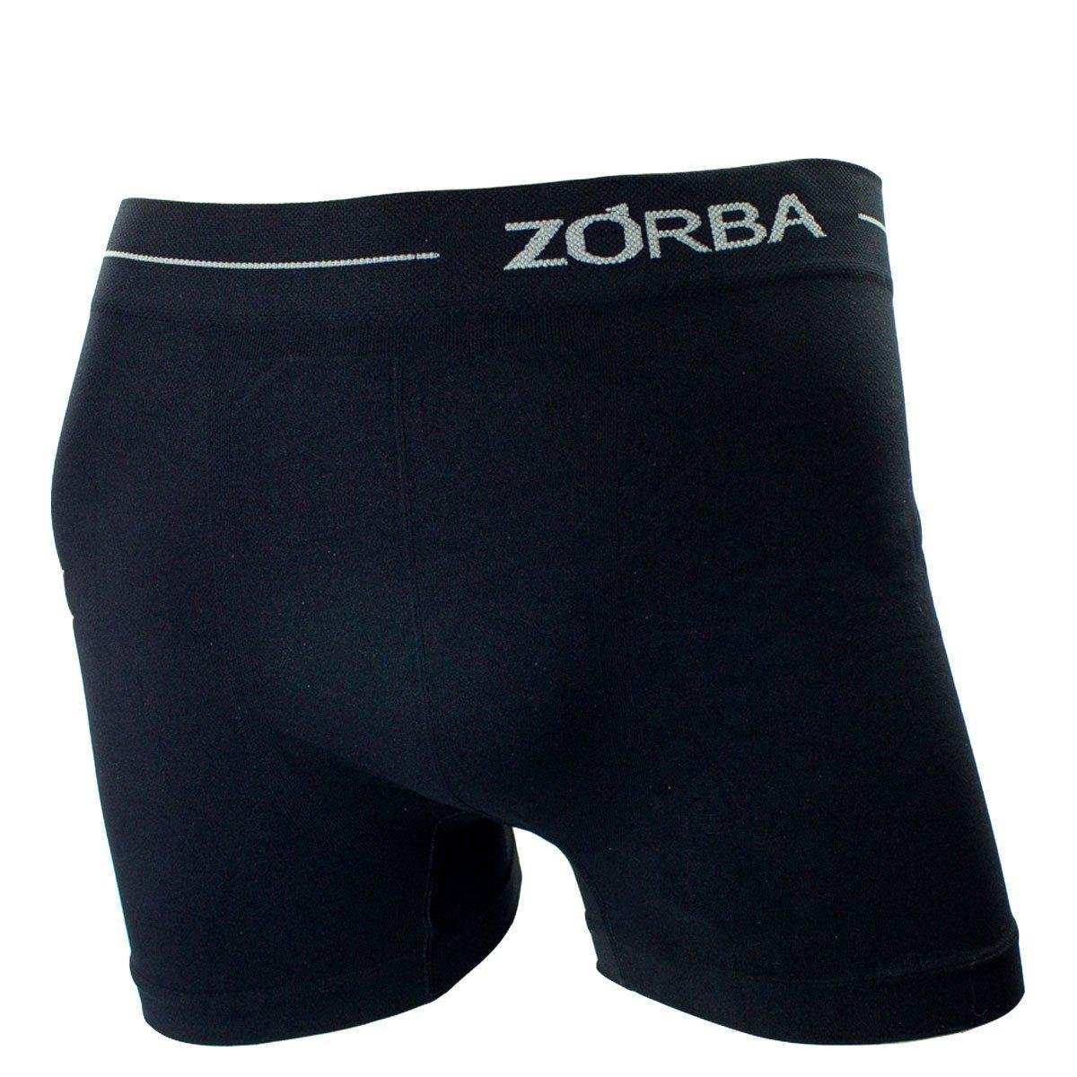 Cueca Masculina Zorba Boxer - Preto | Netshoes