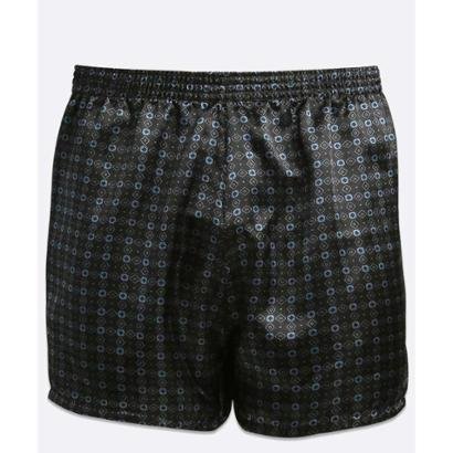 Cueca Mr Samba Canção Estampada Masculina - Preto | Netshoes