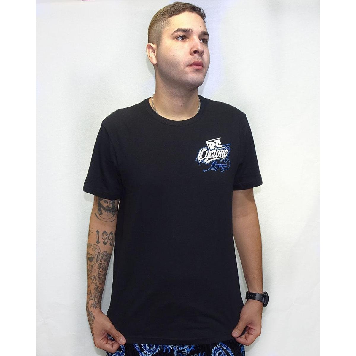 Cyclone Camisa Snake Metal PRETO P/S - Preto | Netshoes