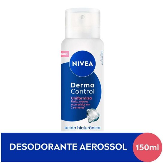 Desodorante Antitranspirante Aerossol Nivea Derma Control Uniformiza ...