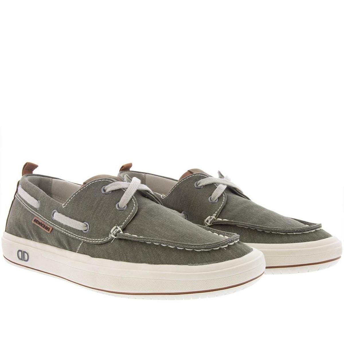 Dockside Democrata Denim Go Nobuck Jeans Verde Militar - 36 - Verde ...