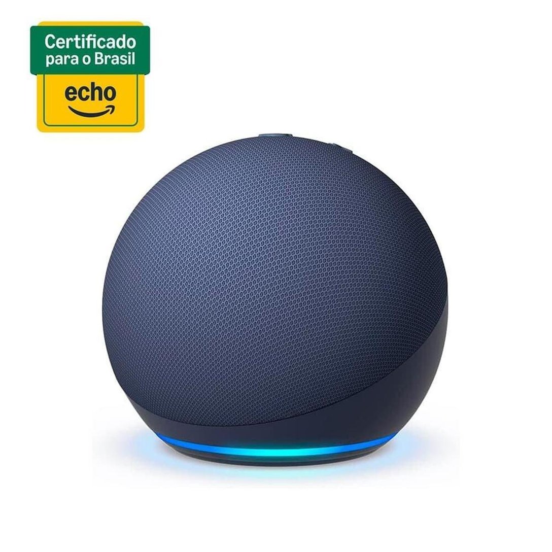 Echo Dot 5ª geração Amazon, com Alexa, Smart Speaker, Azul - B09B8QFYZ2 ...